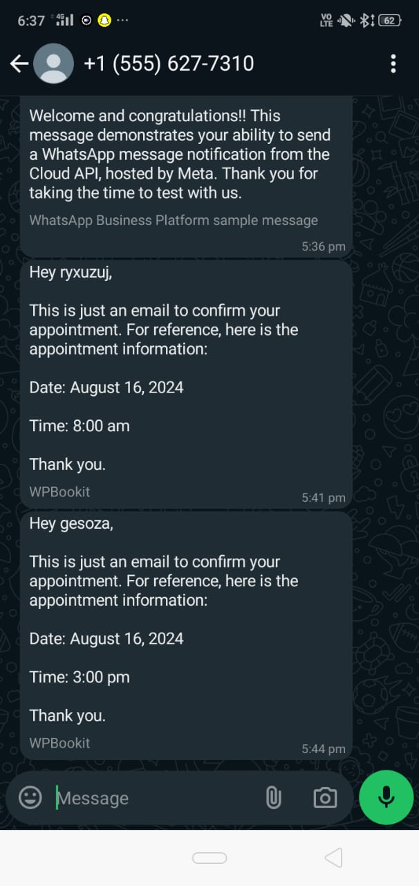 WPBookit - WhatsApp Notification (Addon) by iqonicdesign | CodeCanyon